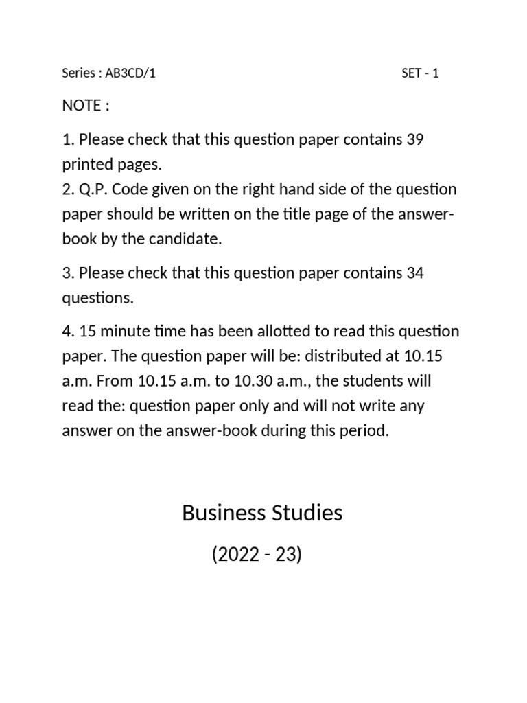 2022 BST Question | PDF