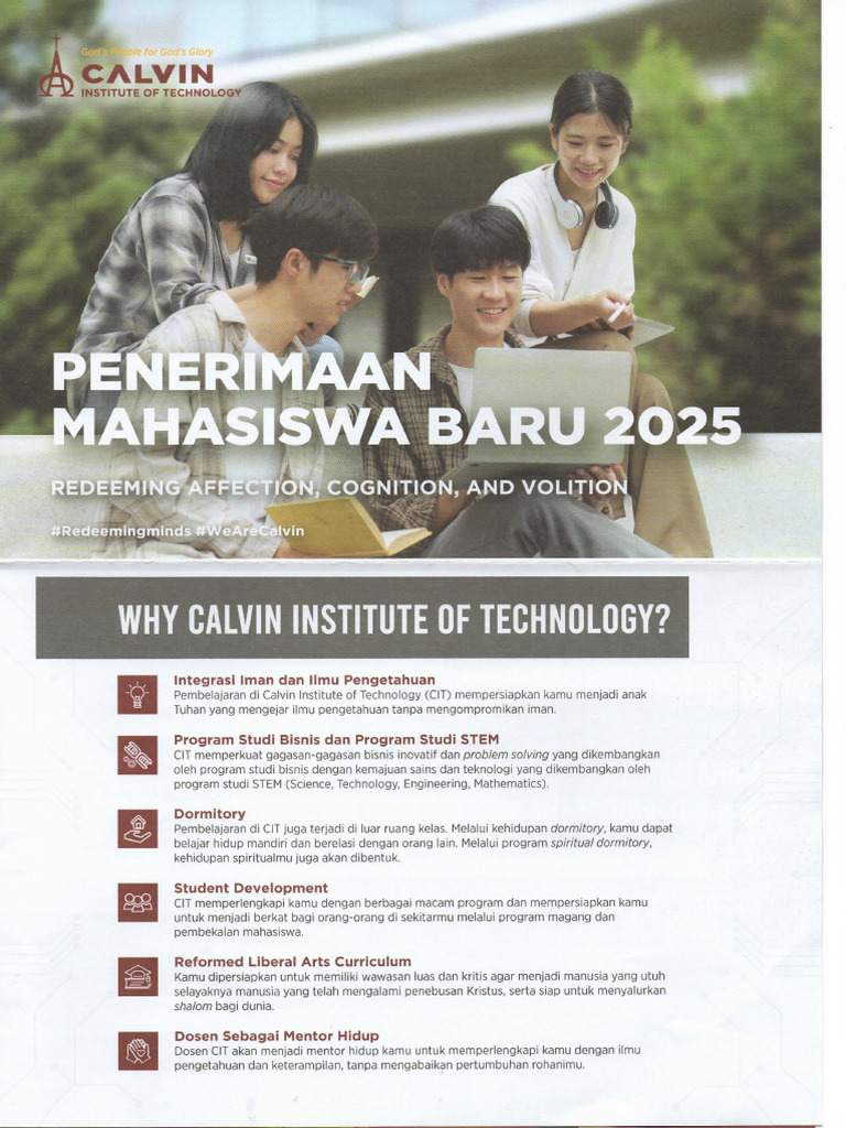 Calvin Institute of Technology001 | PDF