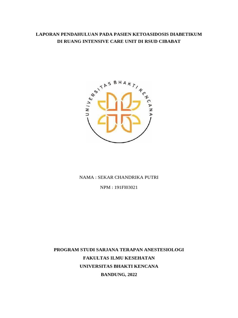 LP Ketoasidosis Sekar Chandrika | PDF