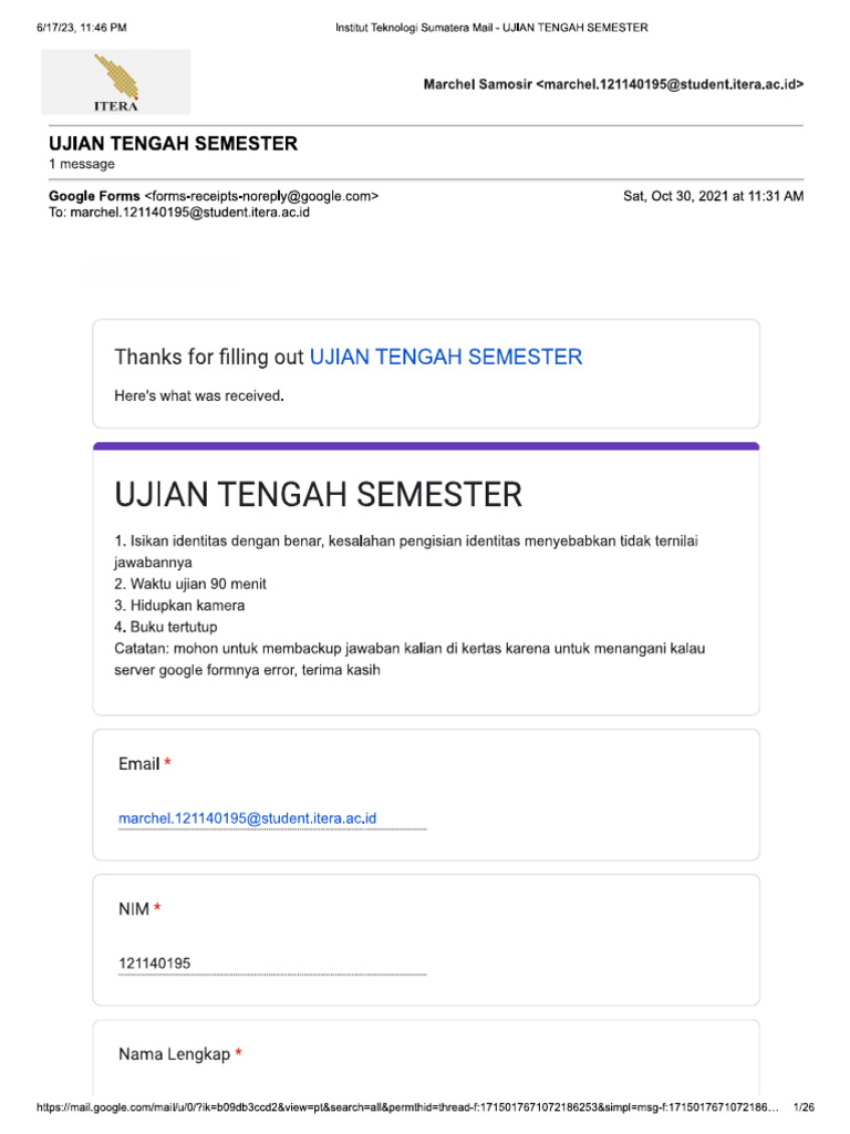 UTS Pks 1 | PDF