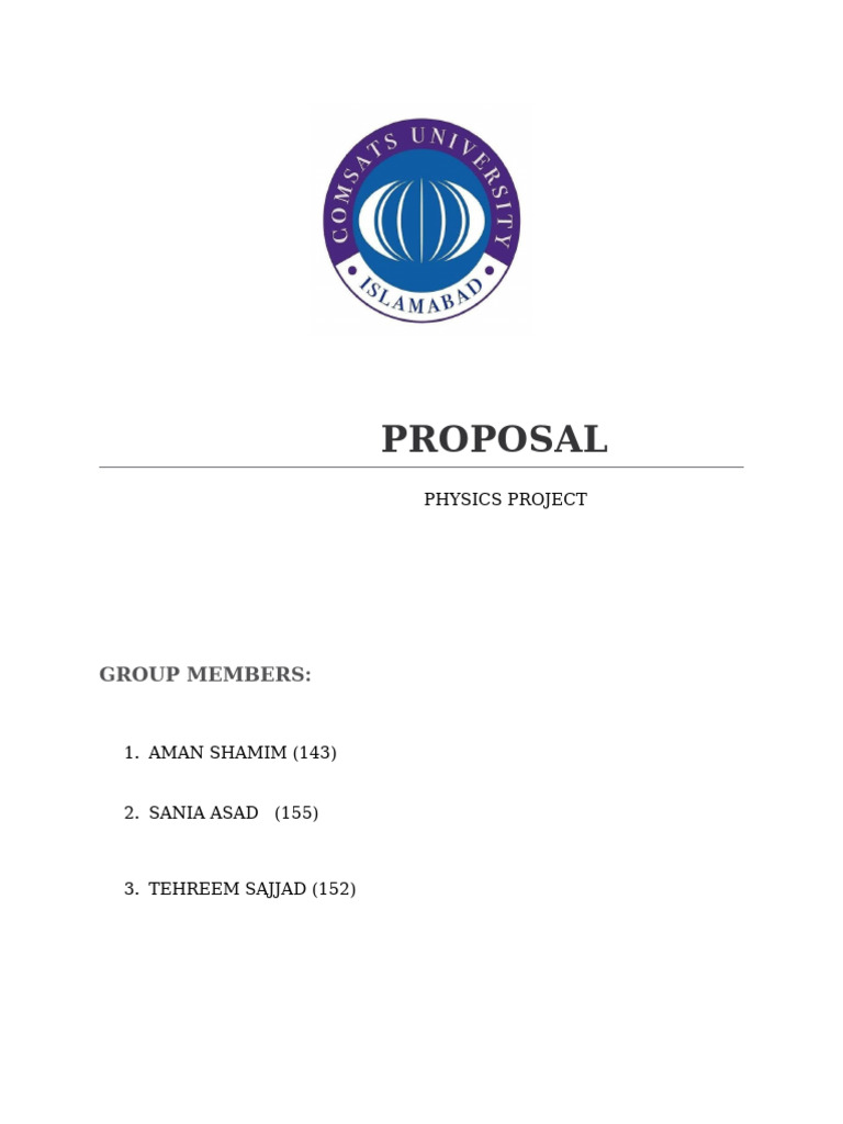 Proposal | PDF