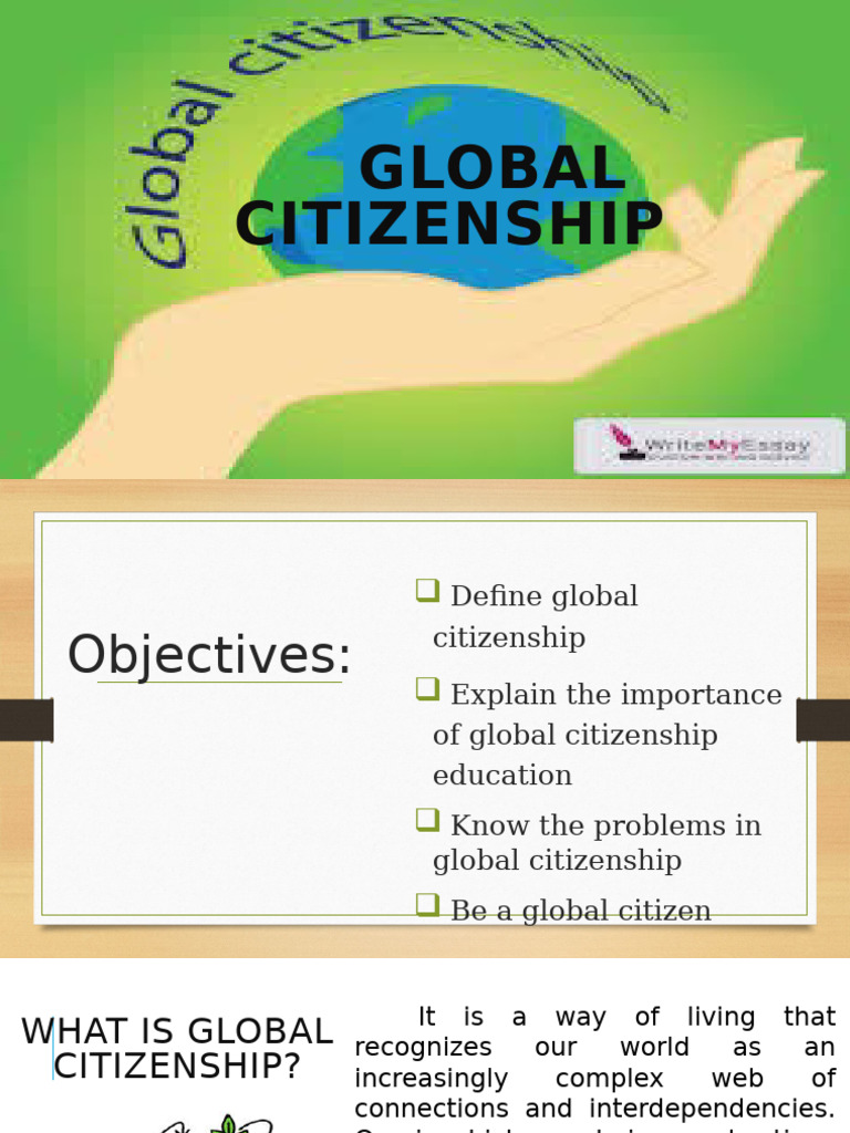 GROUP8 Global Citizenship BSEE 11 | PDF | Multiculturalism | Citizenship