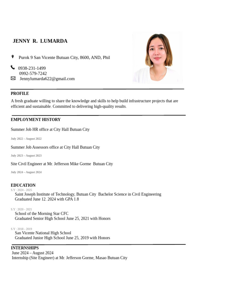 RESUME AI jenny | PDF