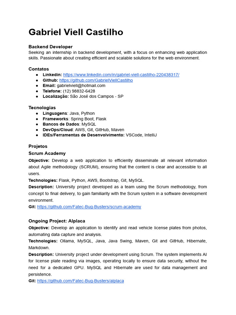 Gabriel Viell Castilho | PDF