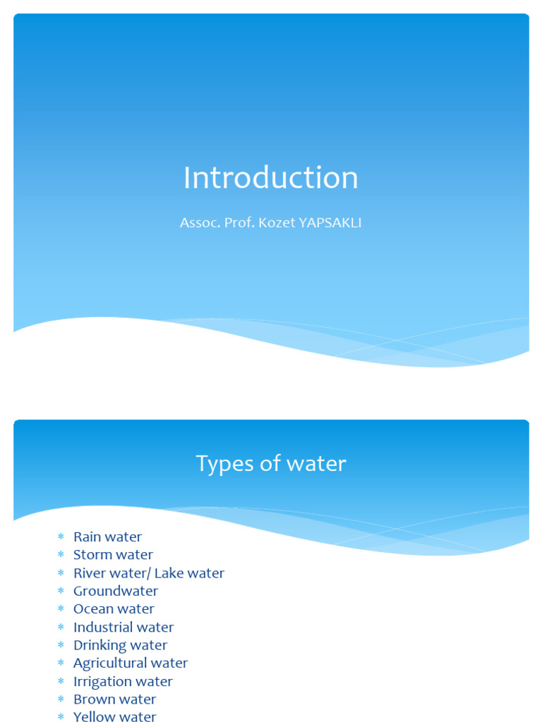 1 Introduction | PDF | Water | Magnesium