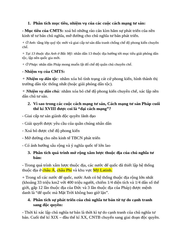 ĐỀ-CƯƠNG-SỬ-GKI-LOP-11 | PDF