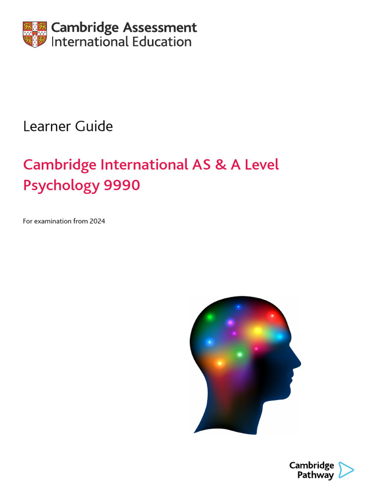 Psychology Learner Guide | PDF | Psychology | Methodology