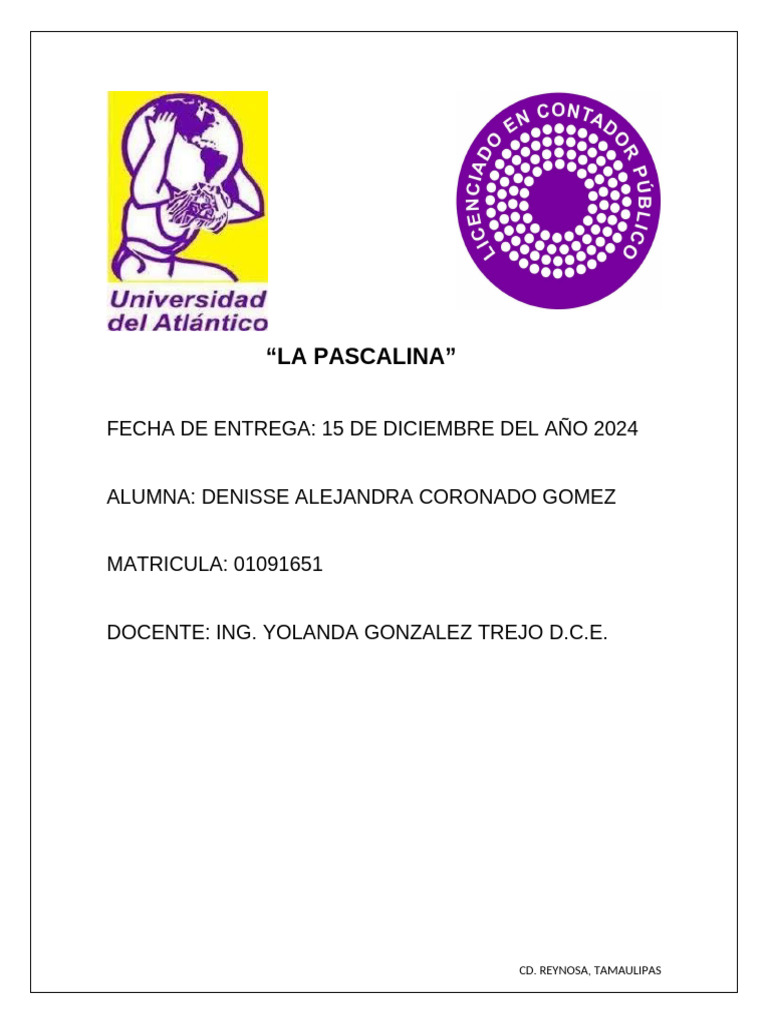 La Pascalina | PDF | Science | Matemáticas