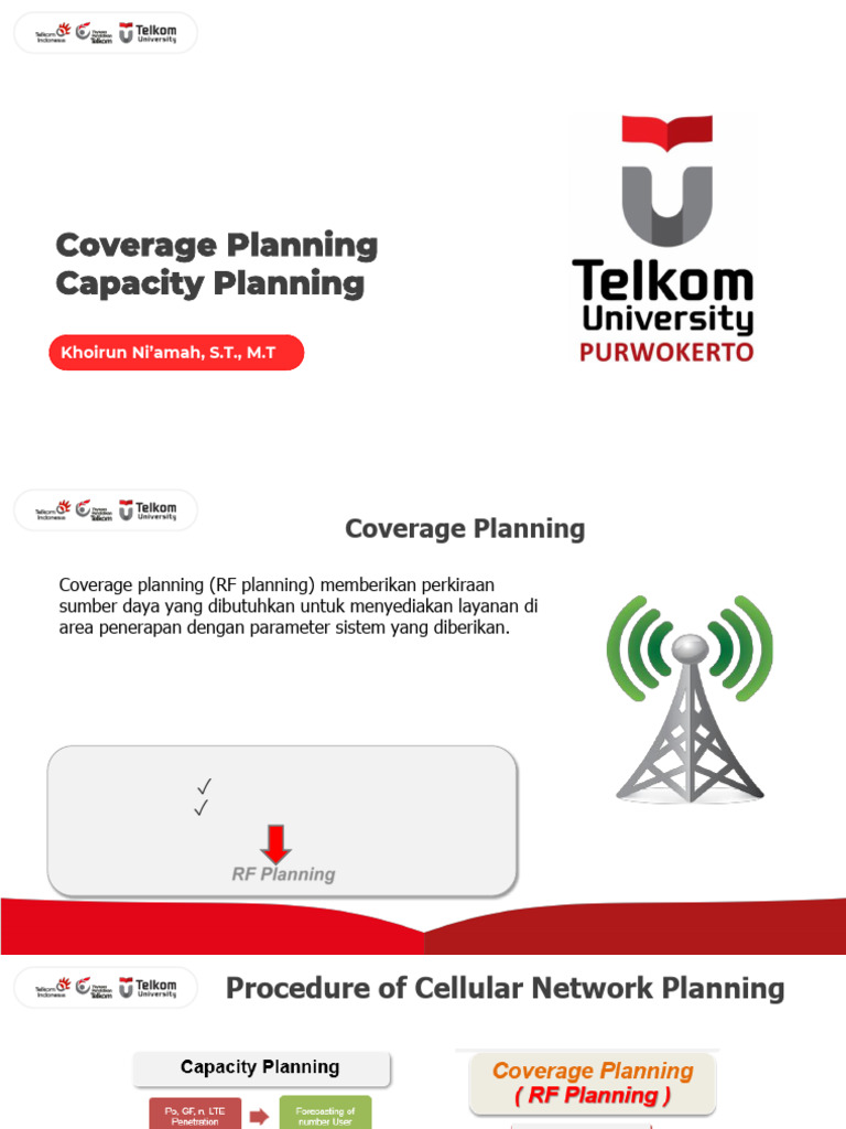 Coverage Capacity Planning | PDF