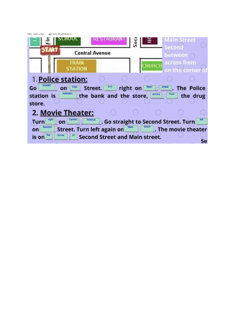 2.2 Grammar. - Location and Direction | PDF