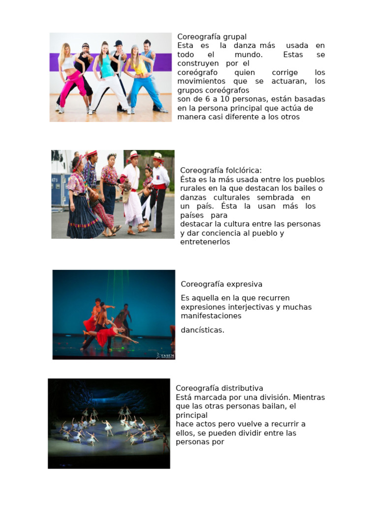 Clases de Coreografia | PDF | Bailes | Amor