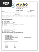 Grade 4 Question Paper English Final Exam (1) - 1 | PDF | Language Arts ...