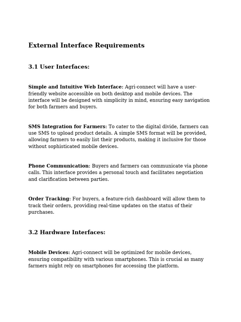 Other Nonfunctional Requirements | PDF | Mobile Device | Telephone