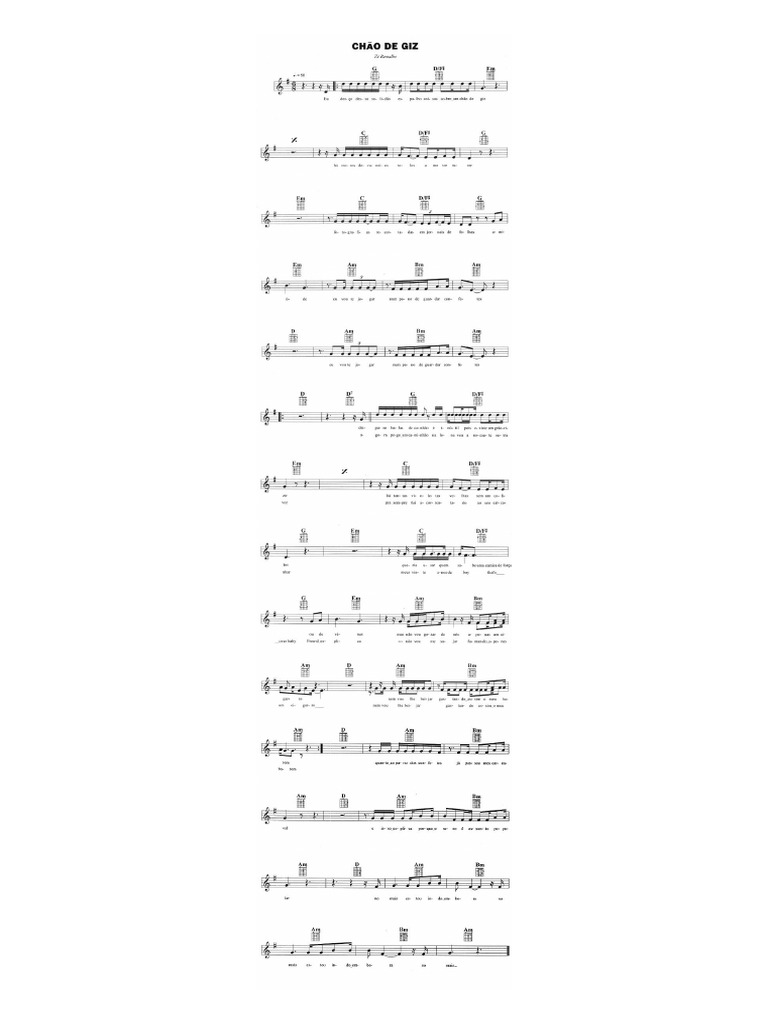 Ze Ramalho Chao de Giz | PDF