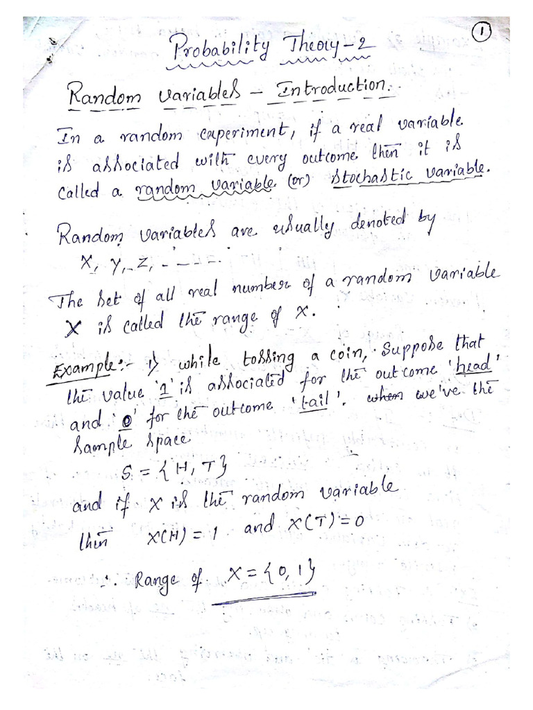 Module 4-Probability Notes | PDF
