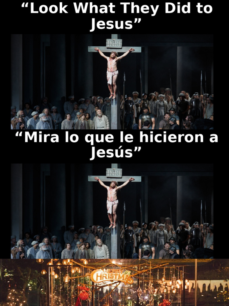 4 Sab SS SP Look What They Did To Jesus 5 4 24 | PDF