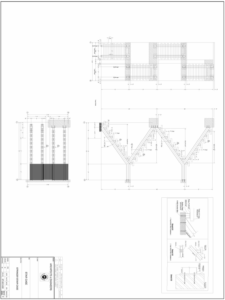 Stair Drawing Final | PDF