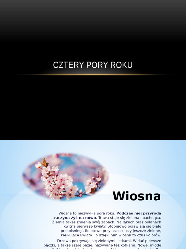 Cztery Pory Roku | PDF