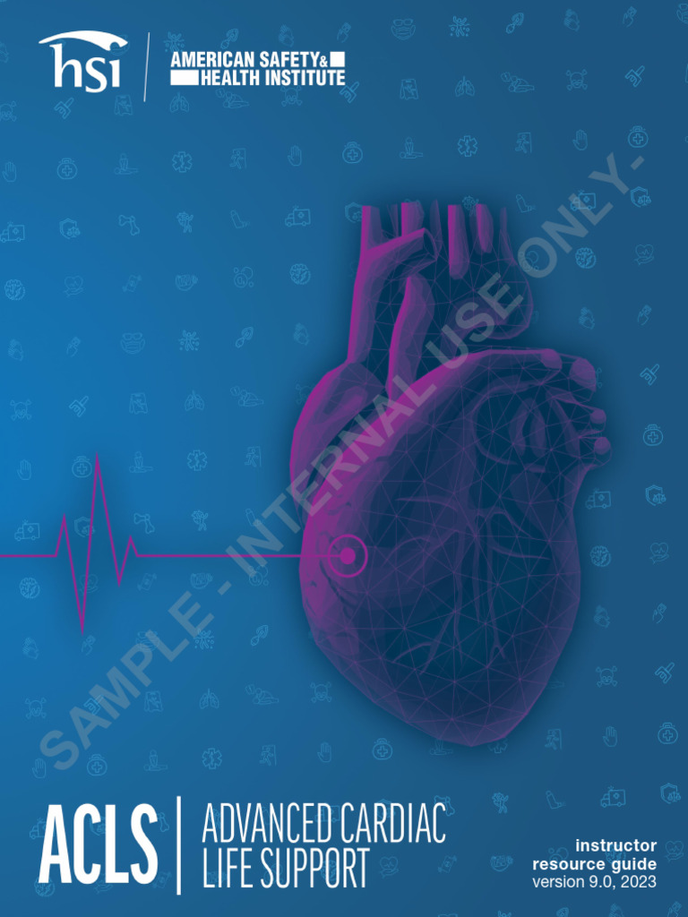 Hsi g2020 Acls Ig Sample Pages | PDF | Cardiopulmonary Resuscitation ...