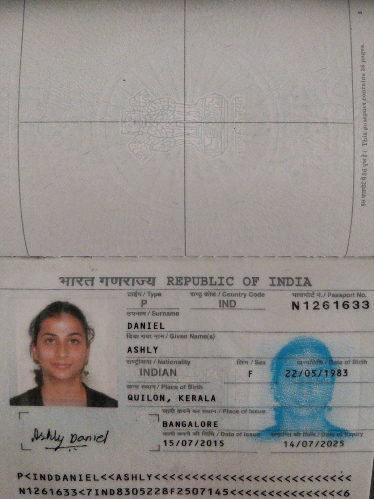 Ashly Passport | PDF