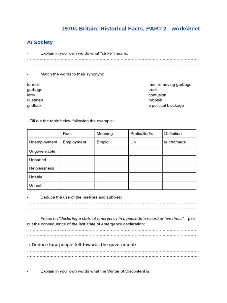 1Ã Re - Unit 2 - Session 2 - CE - Worksheet | PDF | Linguistics | Language Families