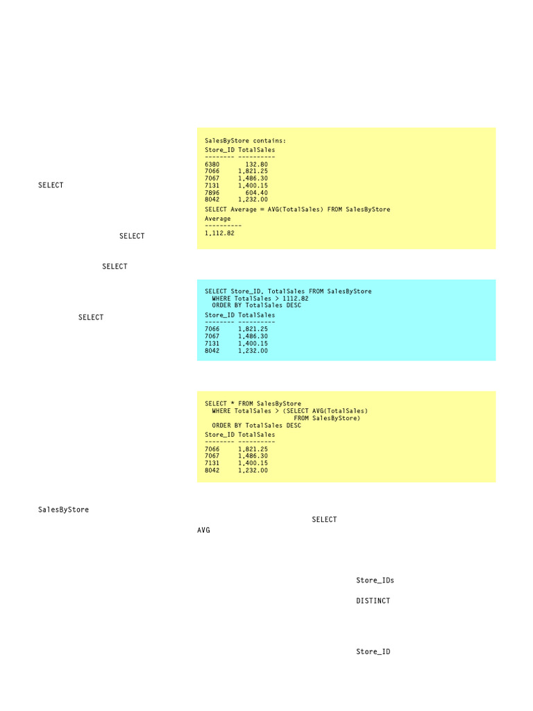 Delphi Magazine - Data Processing With Subqueries | PDF | Computing | Software Engineering