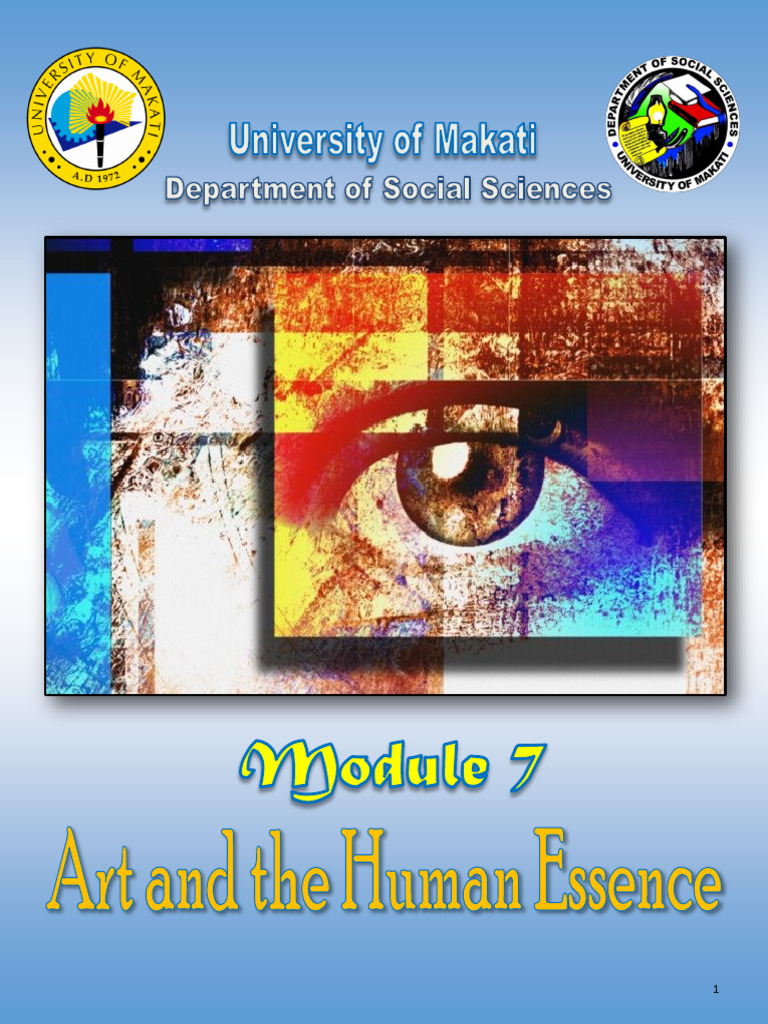 Understanding Human Essence in Art | PDF | Perception | Senses