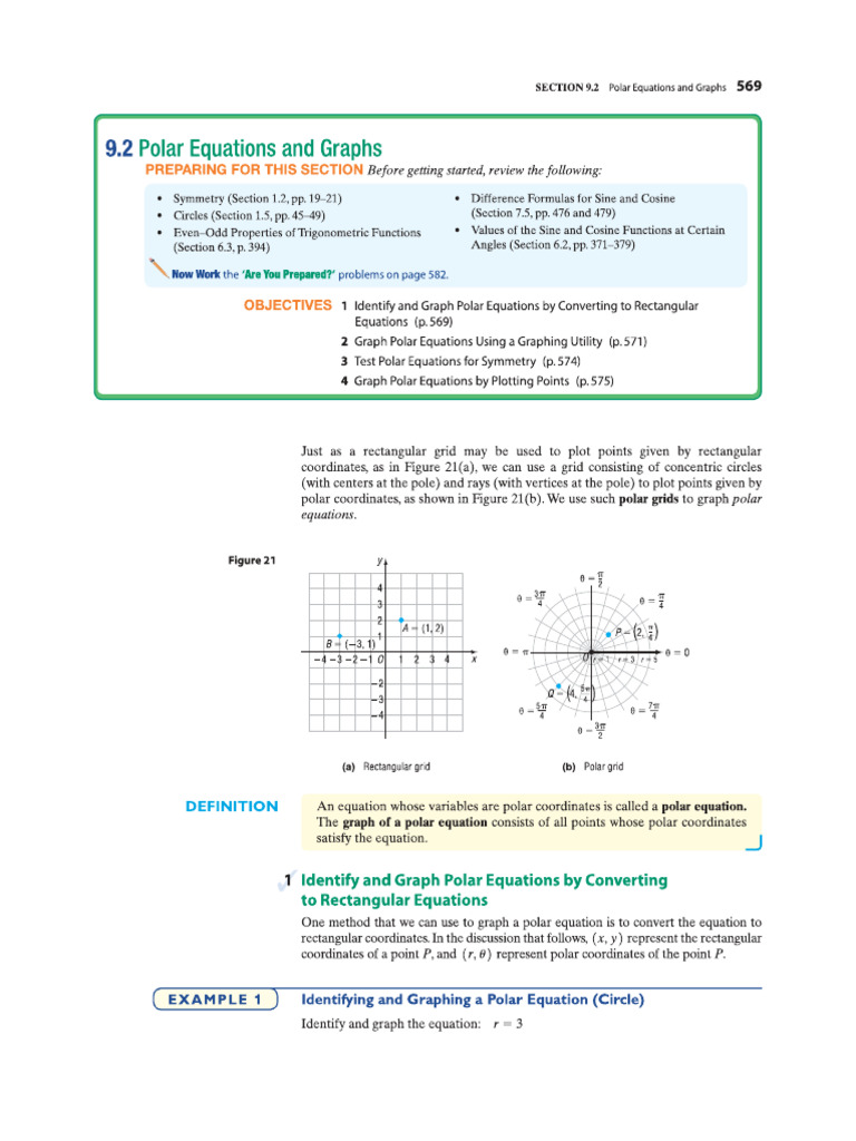 Polar Graph | PDF
