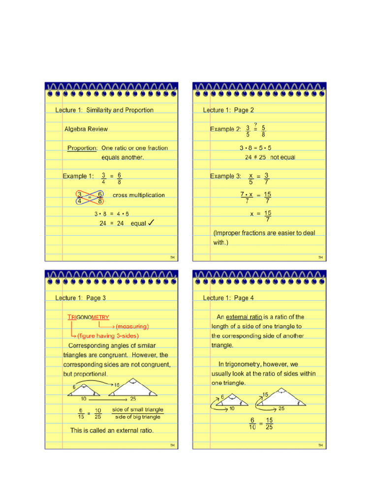 Trig Notes | PDF