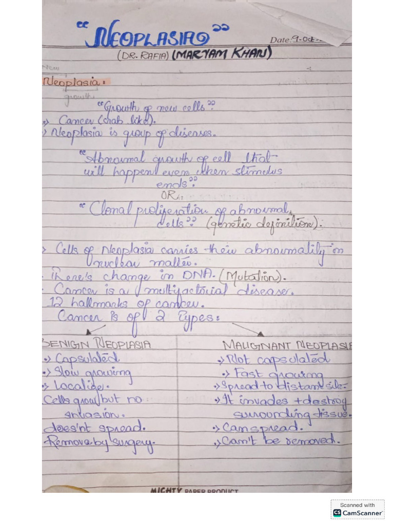 Neoplasia (DR - Rafia) . | PDF