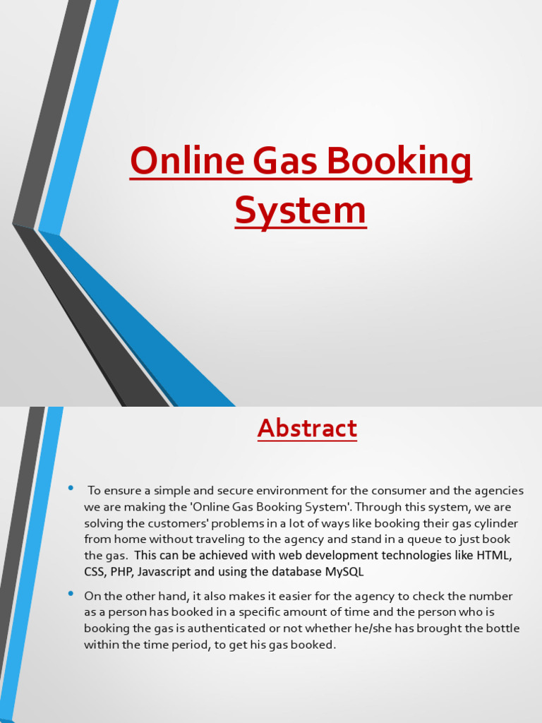 Online Gas Booking System-2 | PDF | Computer Architecture | Software