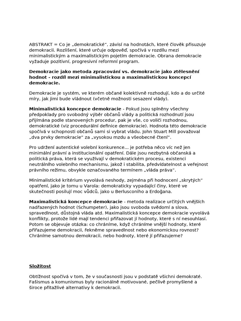 Who Decides What Is Democratic. Journal of Democracy | PDF