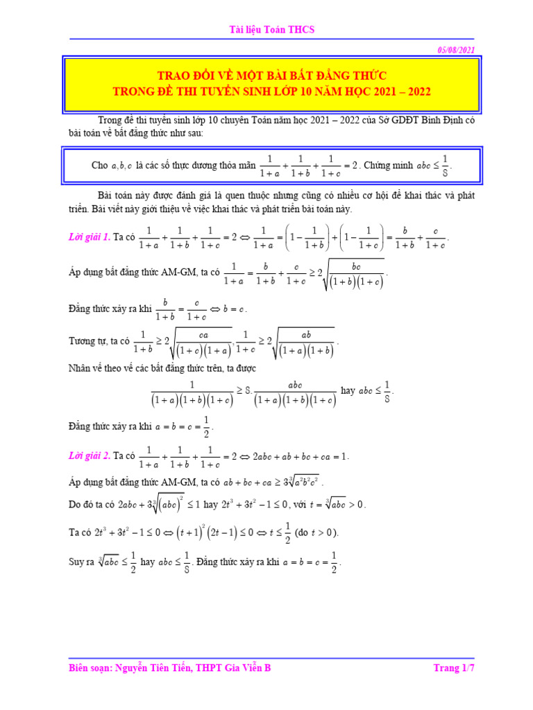 Bat Dang Thuc 2 | PDF