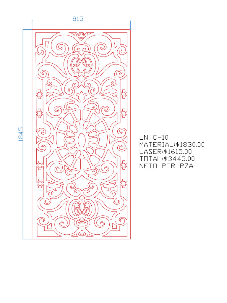 Celosia Puerta Copy-Model | PDF