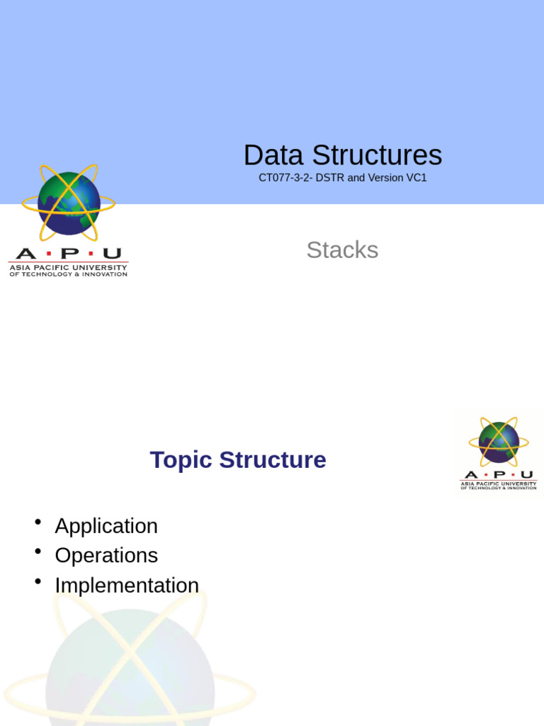 09 DS Stacks | PDF | Computer Science | Software Engineering