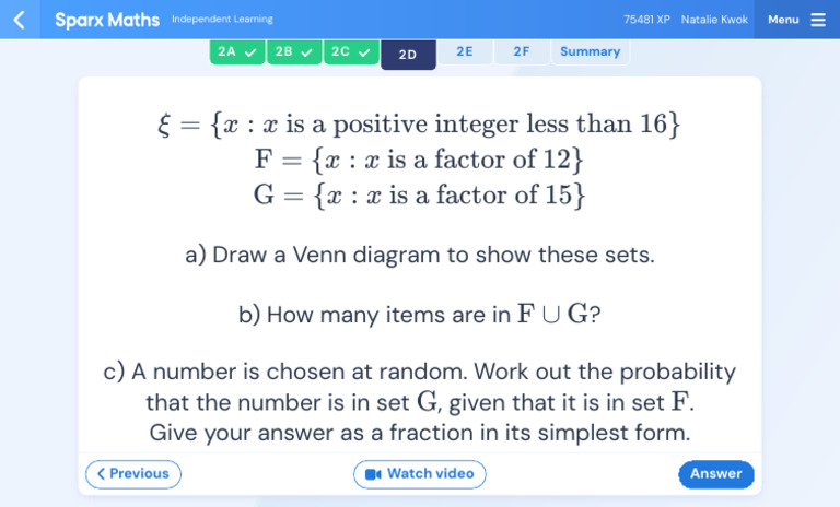 Sparx Maths Level 15 Activities | PDF