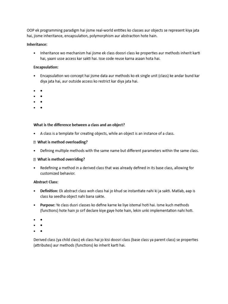 OOP | PDF
