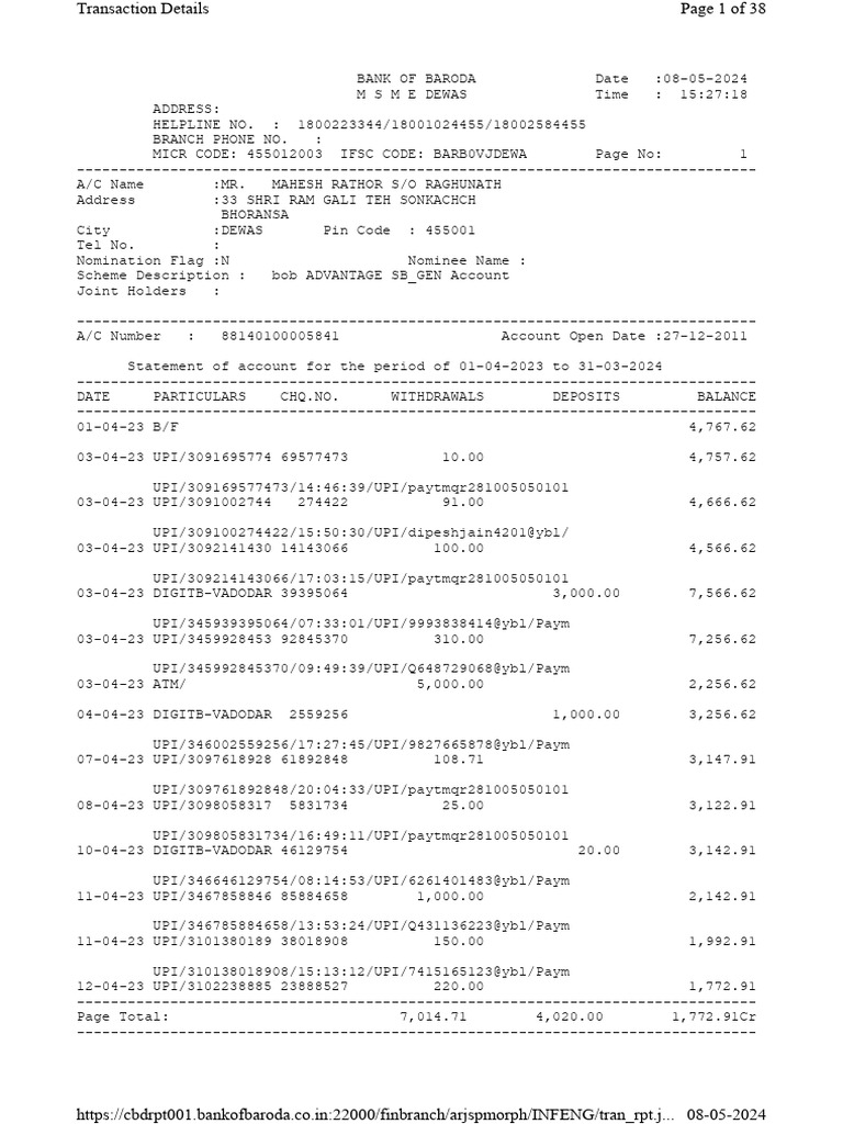 Mahesh | PDF | Cheque | Banks