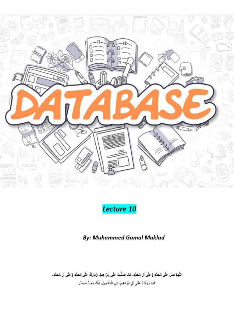 DB Lecture 10 | PDF