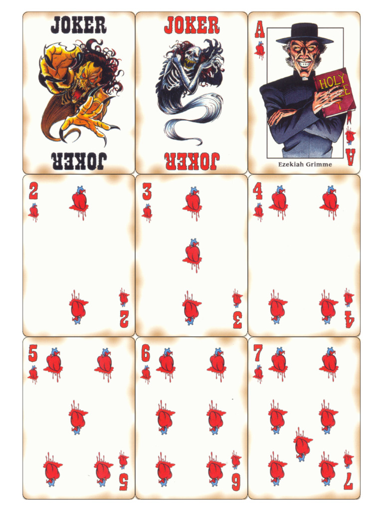 Deadlands - Double Poker Deck | PDF