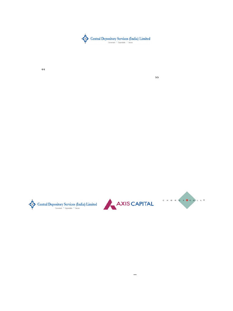 Transcript Analyst Concall Oct 2017 | PDF | Taxes | Depreciation