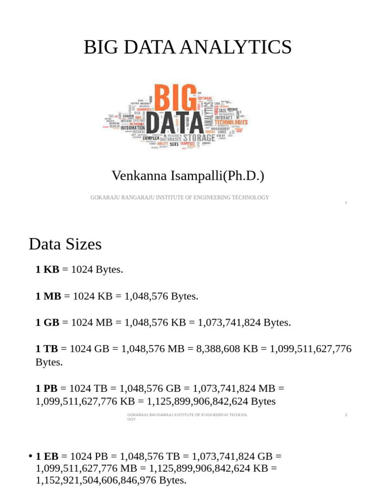 Big Data PPT (Autosaved) | PDF | Apache Hadoop | Map Reduce