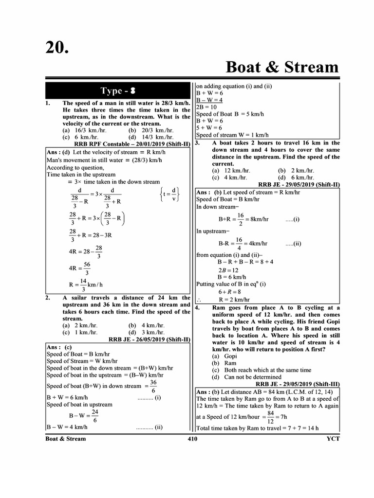 Boat & Stream | PDF