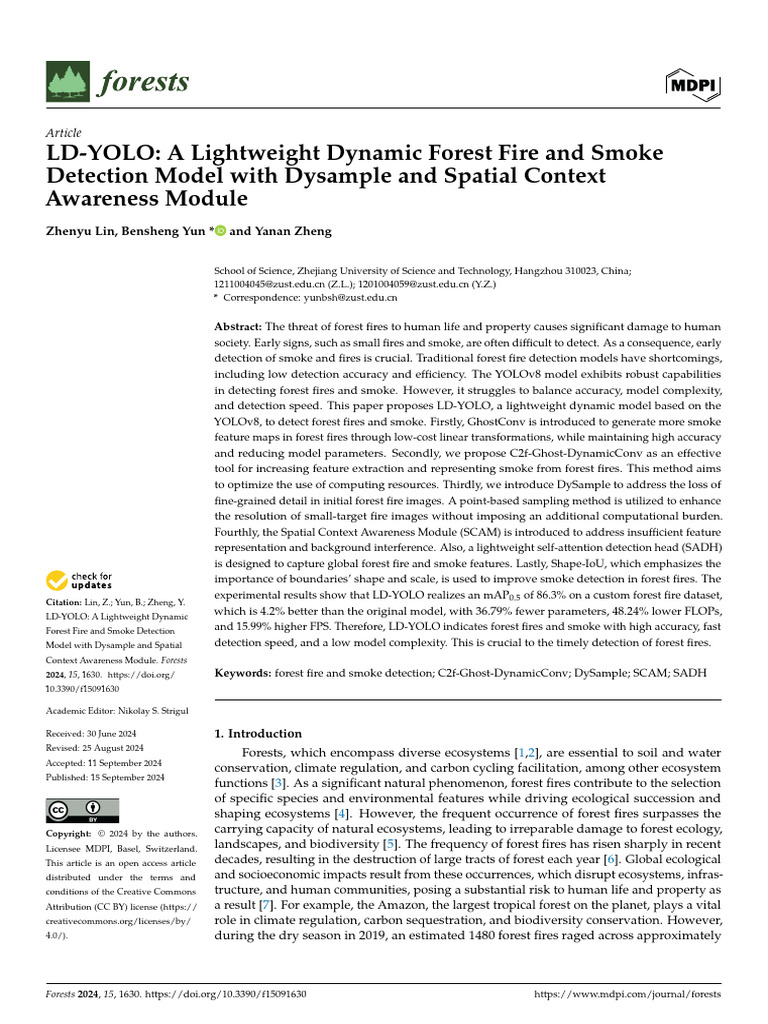 LD-YOLO | PDF | Artificial Neural Network | Deep Learning