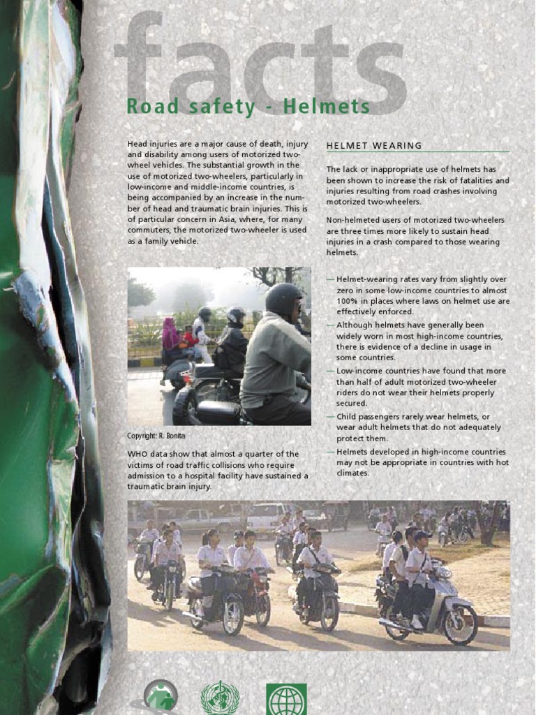 Helmets en | PDF | Traumatic Brain Injury | Traffic Collision