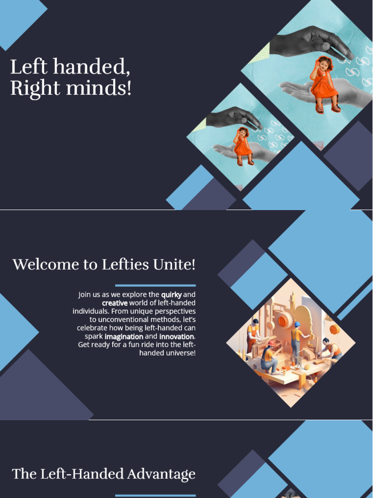 Slidesgo Lefties Unite Embracing The Quirky Side of Creativity ...