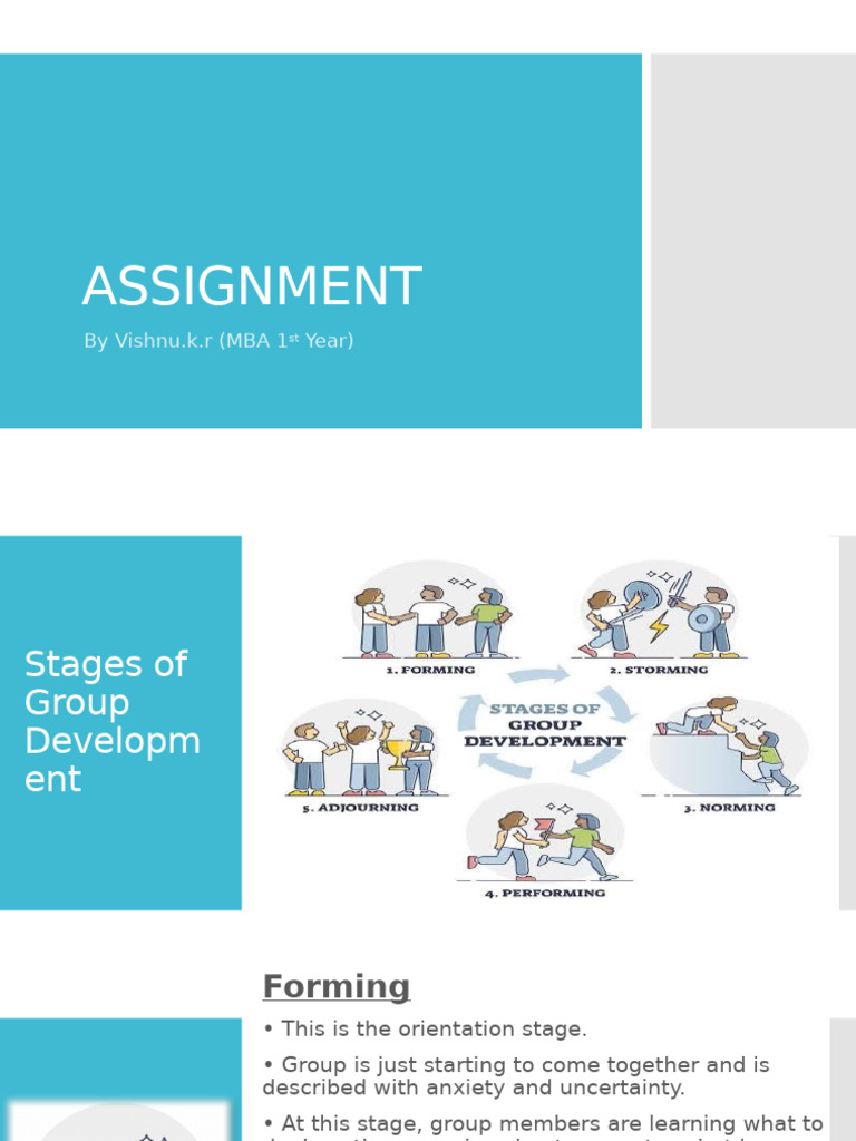 Stages of Group Development | PDF | Leadership | Human Communication