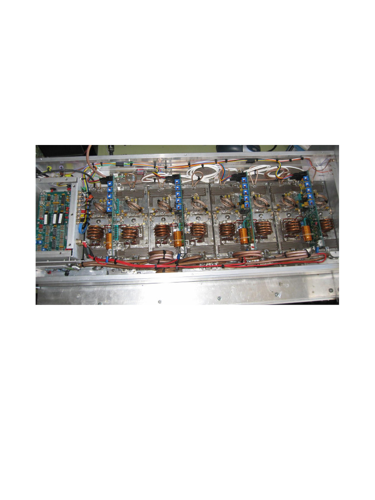Modifications On Harris Platinium TV Transmitter - V2 | PDF | Amplifier ...