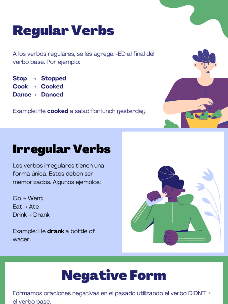 Past Simple Structures | PDF