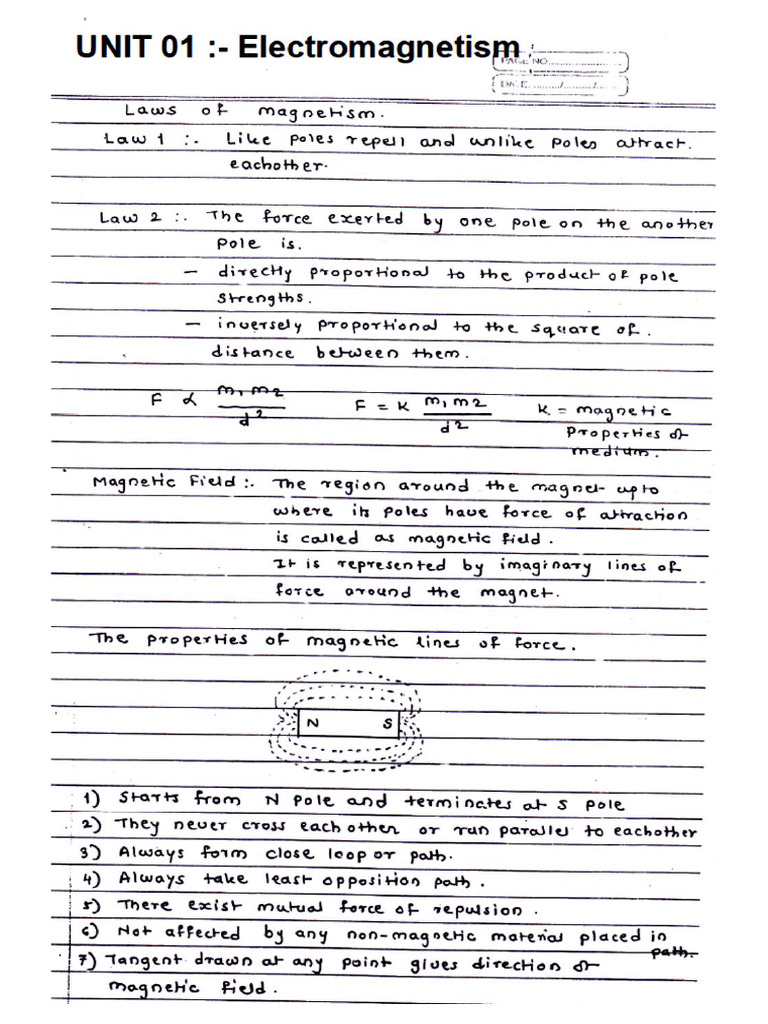 Unit 03 Magnetic Circuit | PDF